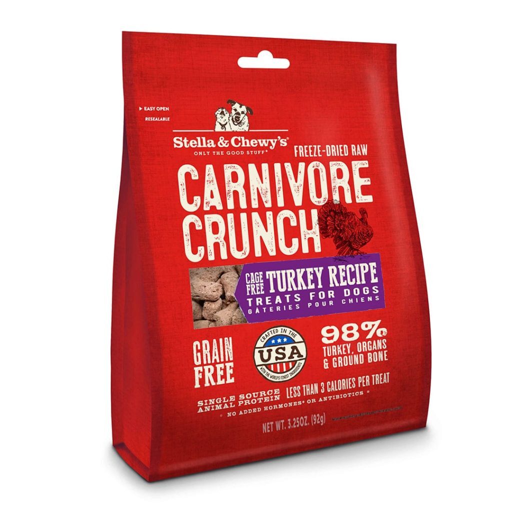 Stella&Chewy's Freeze Dried Carnivore Crunch: Turkey | Bark Slope